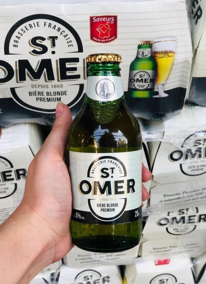 Bia Saint Omer 5% - chai 250 ml